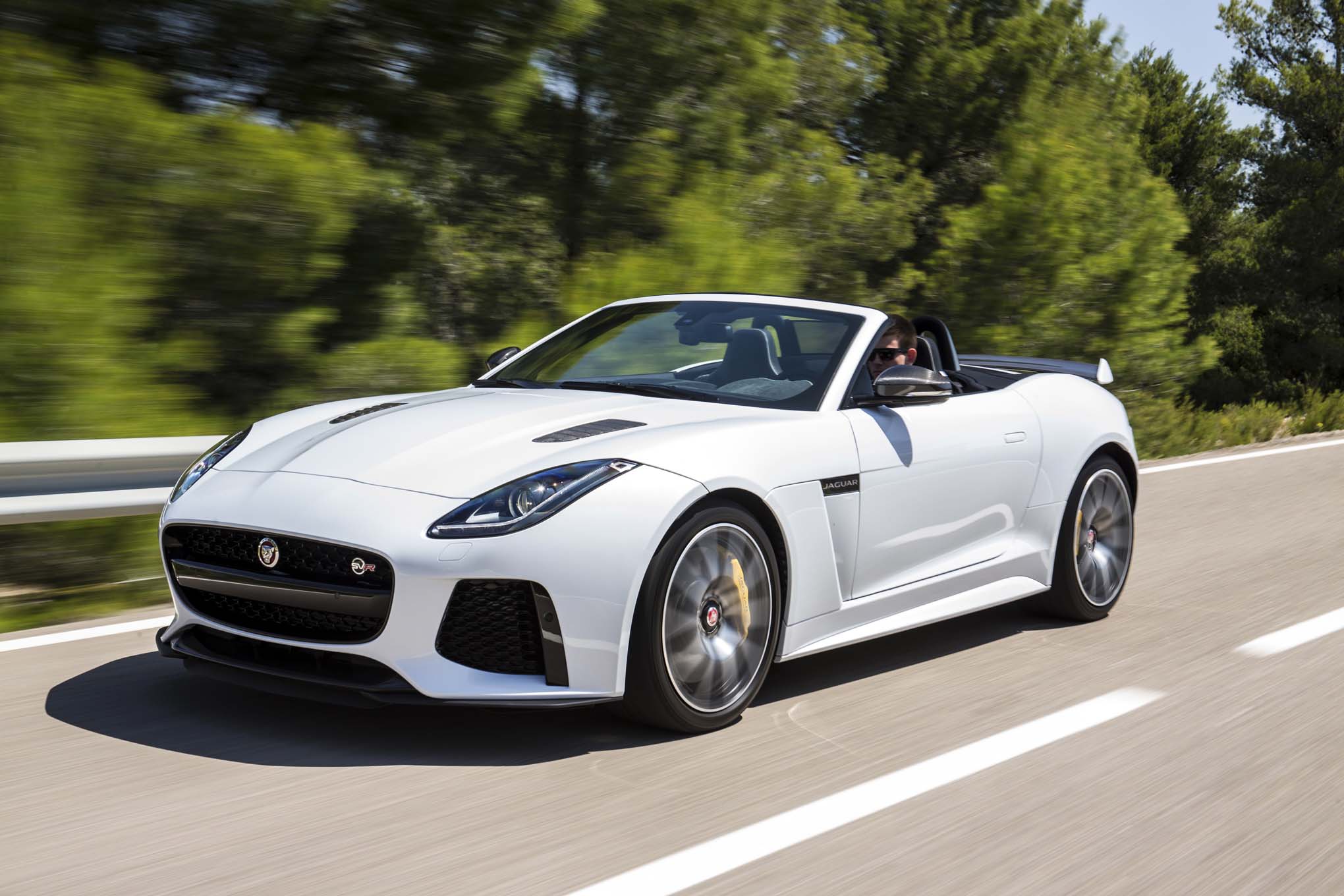 Jaguar F Type Weiß